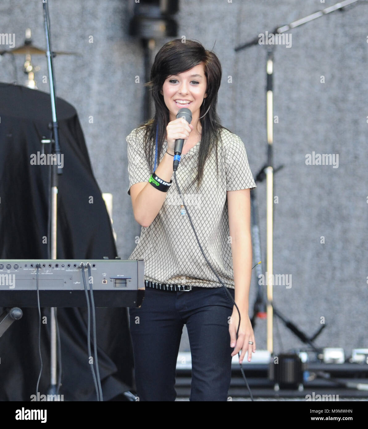 BOCA RATON, FL - JULY 28: Singer Christina Grimmie preforms at the ...