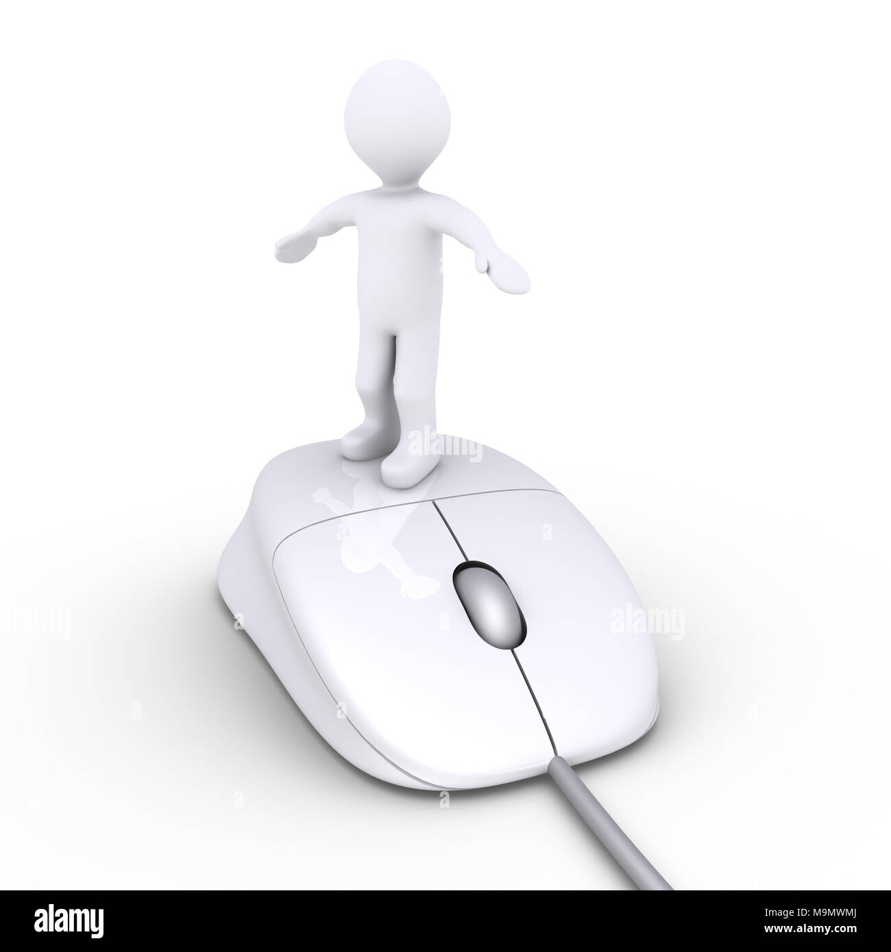 Computer cgi Cut Out Stock Images & Pictures - Alamy