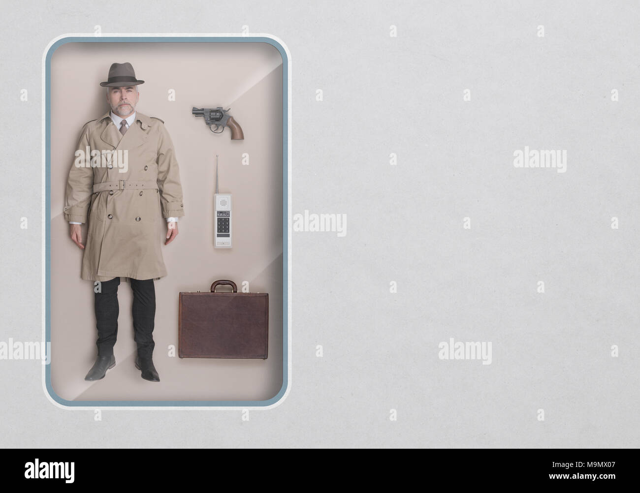 Secret agent equipment hi-res stock photography and images - Alamy