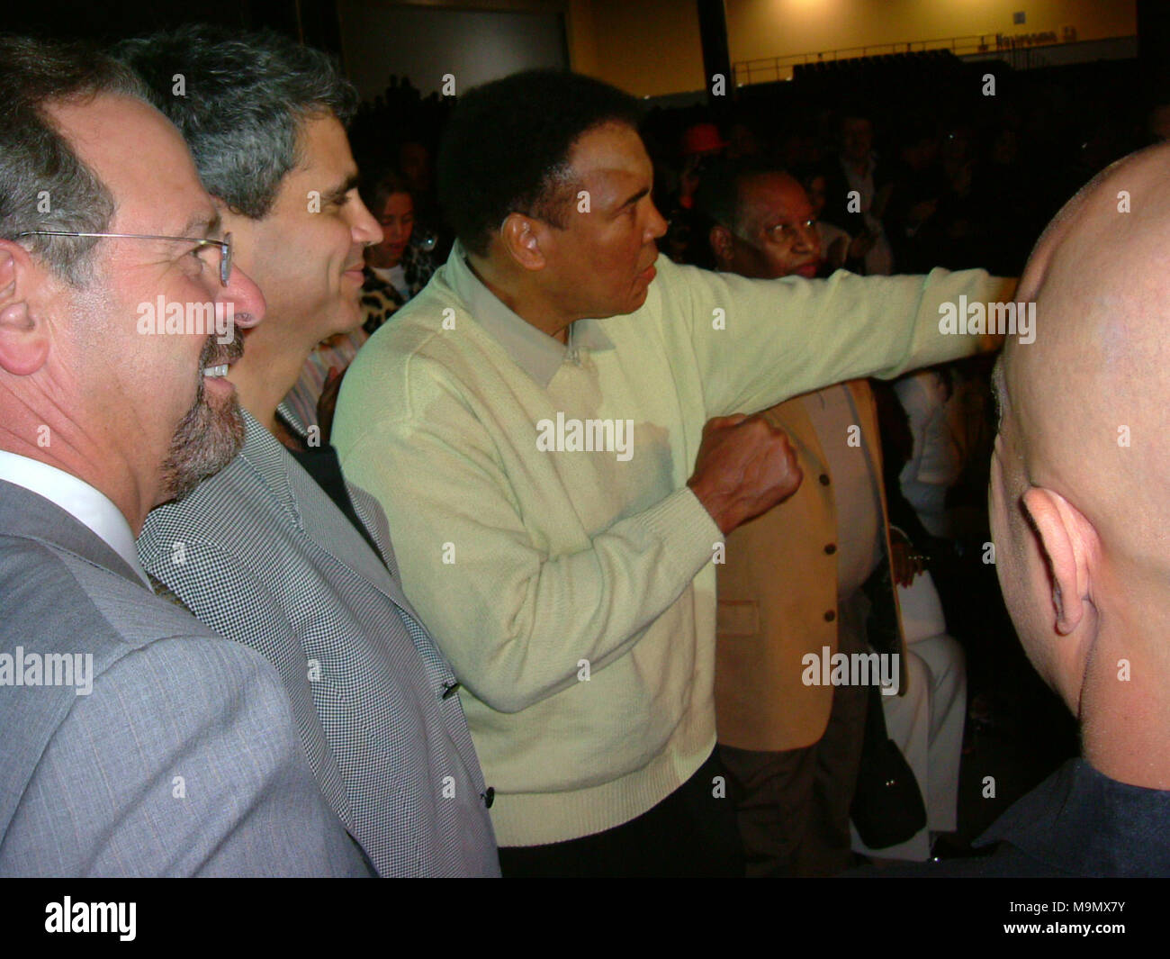 MIAMI - DECEMBER 06: Boxer Muhammad Ali photographed during Art Basel ...