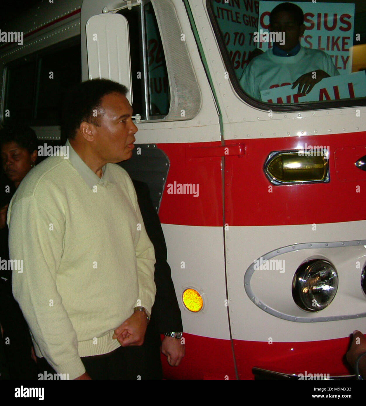 MIAMI - DECEMBER 06: Boxer Muhammad Ali photographed during Art Basel ...