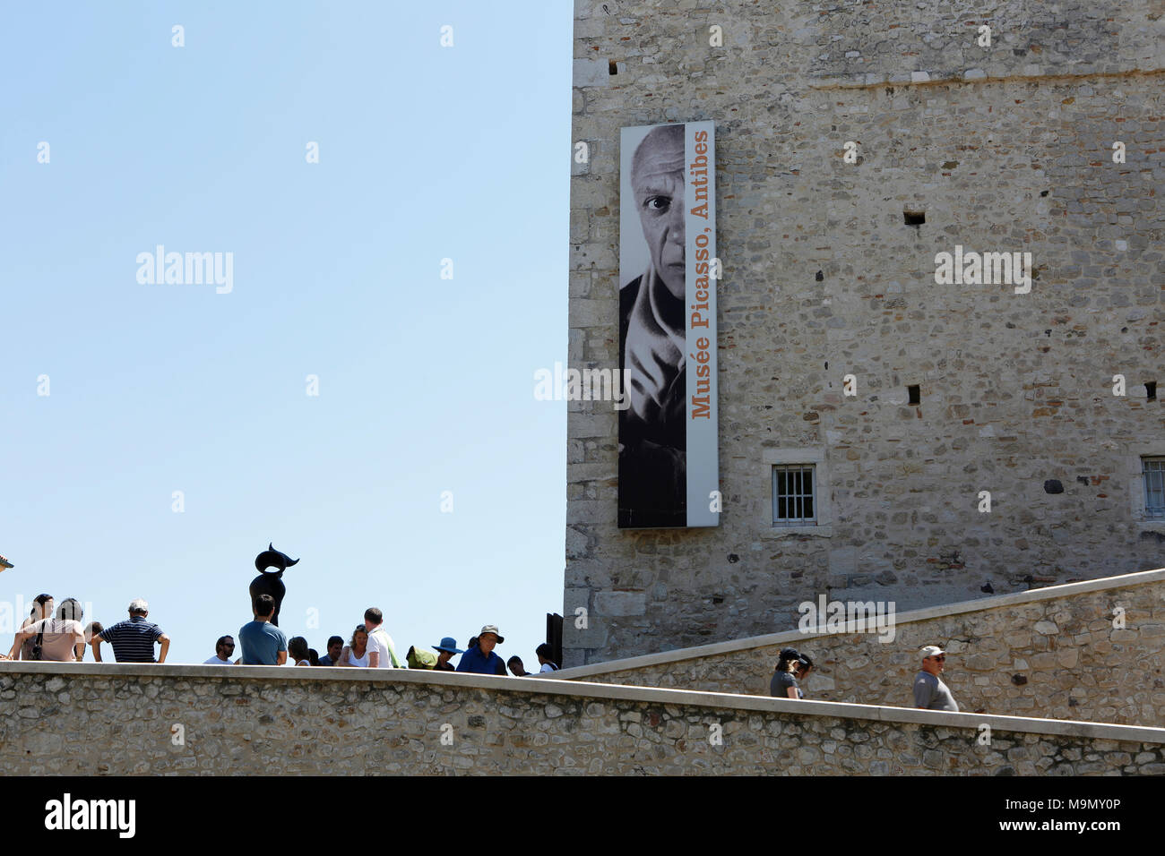 Picasso Museum in the Château Grimaldi, Antibes, Provence-Alpes-Côte d ...