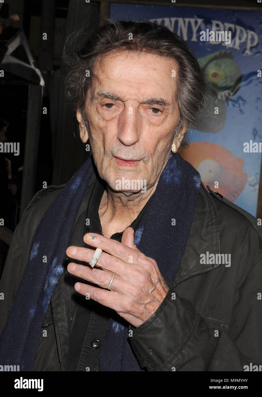 WESTWOOD, CA - FEBRUARY 14: Harry Dean Stanton at the Los Angeles ...
