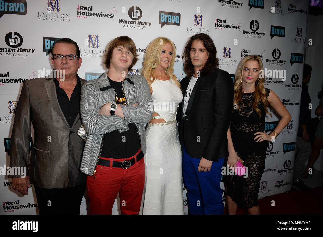 MIAMI, FL - AUGUST 06: Marysol Patton, Alexia Echevarria, Adriana De ...