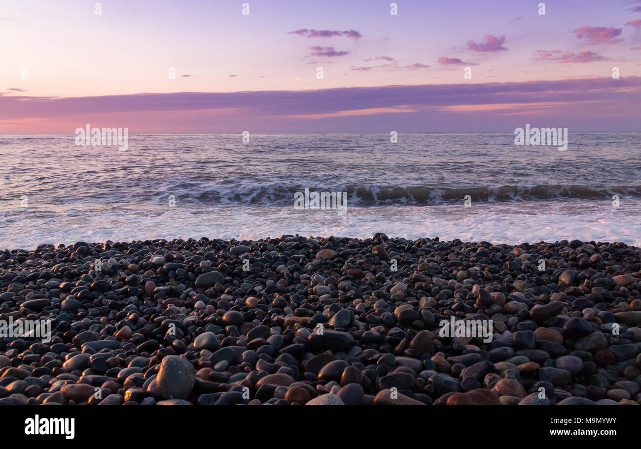 Beautiful beach in batumi hi-res stock photography and images - Alamy