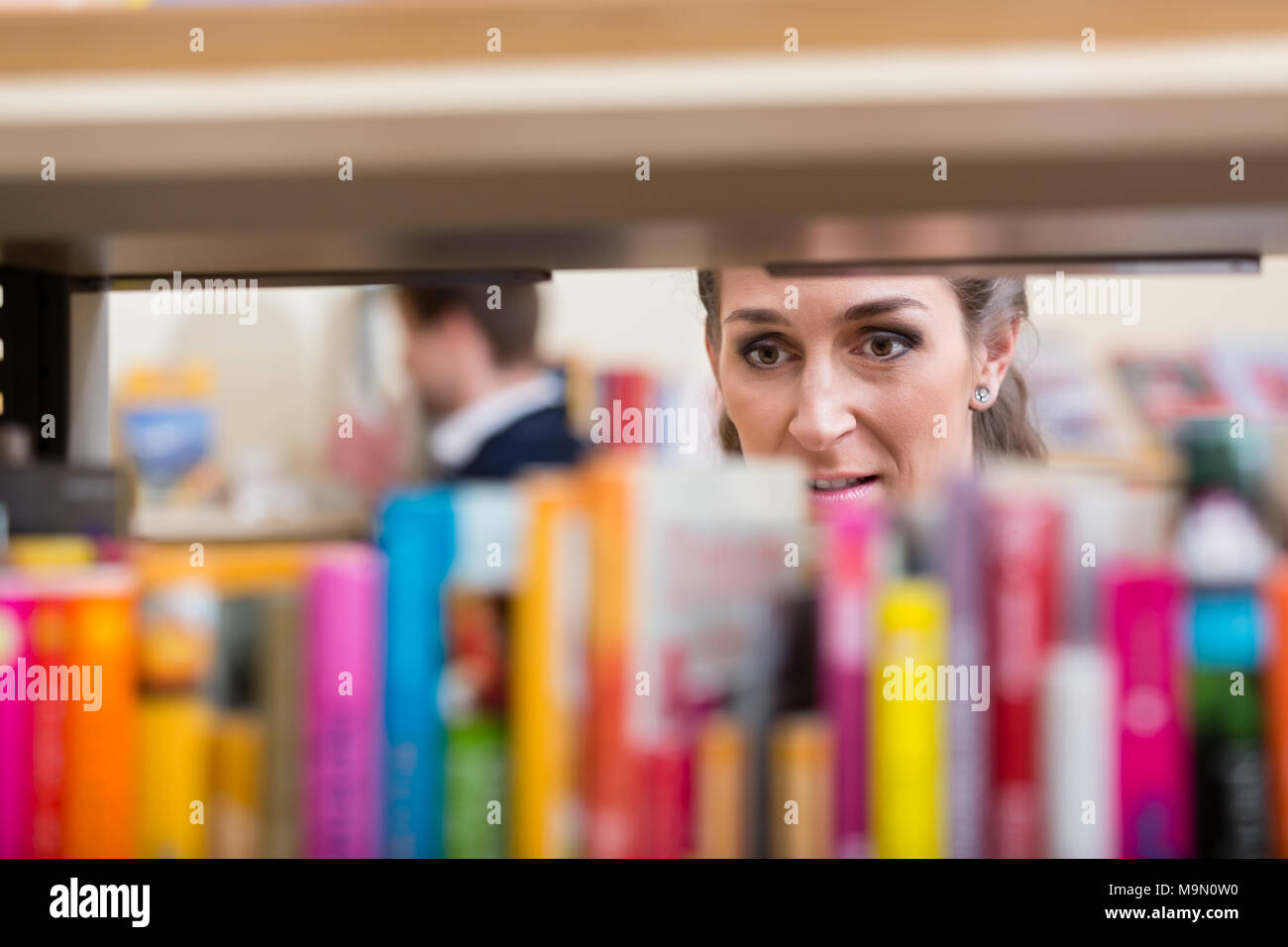 Choosing reading hi-res stock photography and images - Alamy