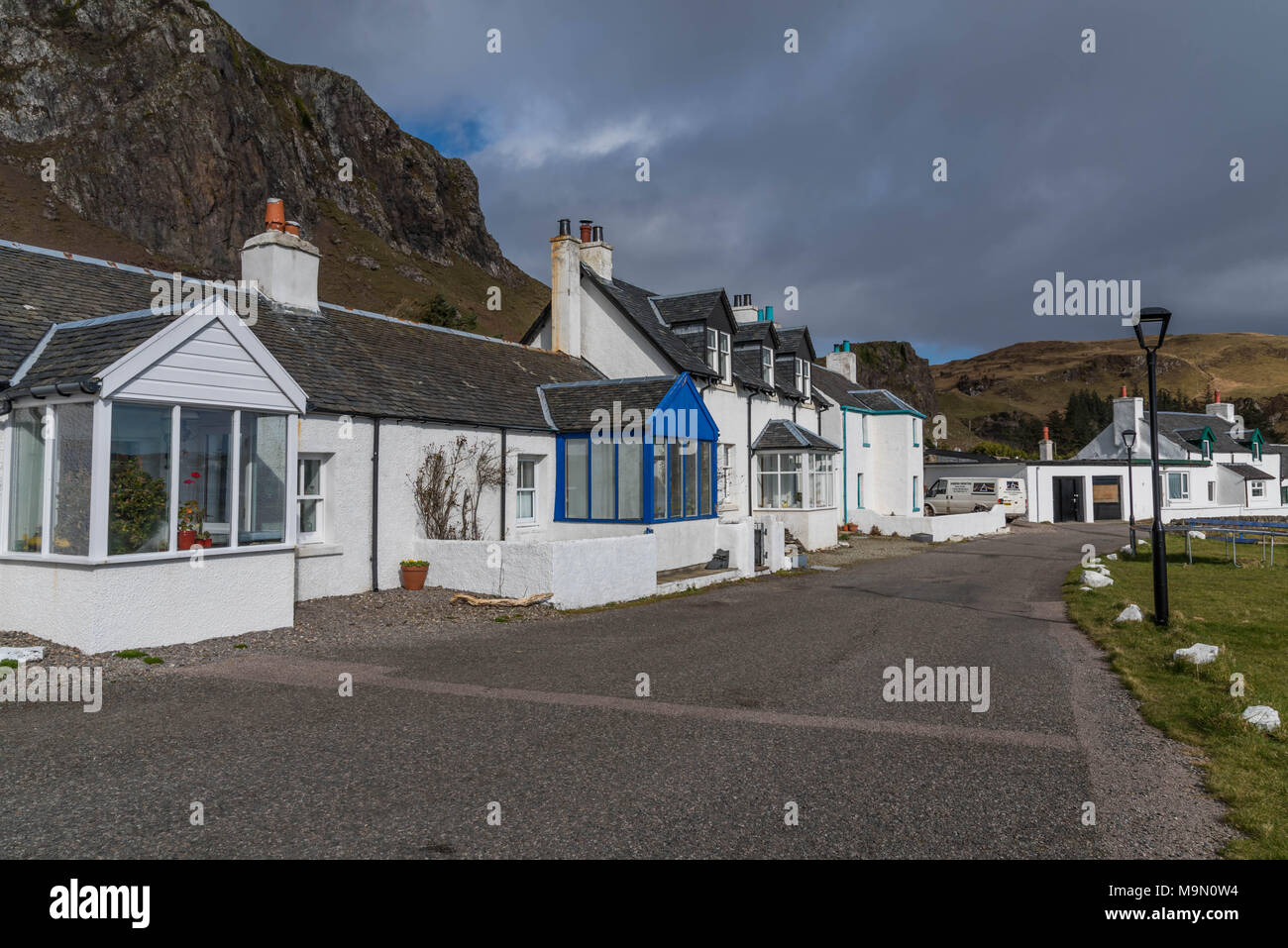 Village of Ellenabeich on Scottish Isle of Seil Stock Photo - Alamy