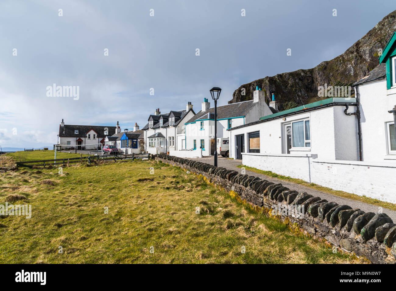 Village of Ellenabeich on Scottish Isle of Seil Stock Photo - Alamy