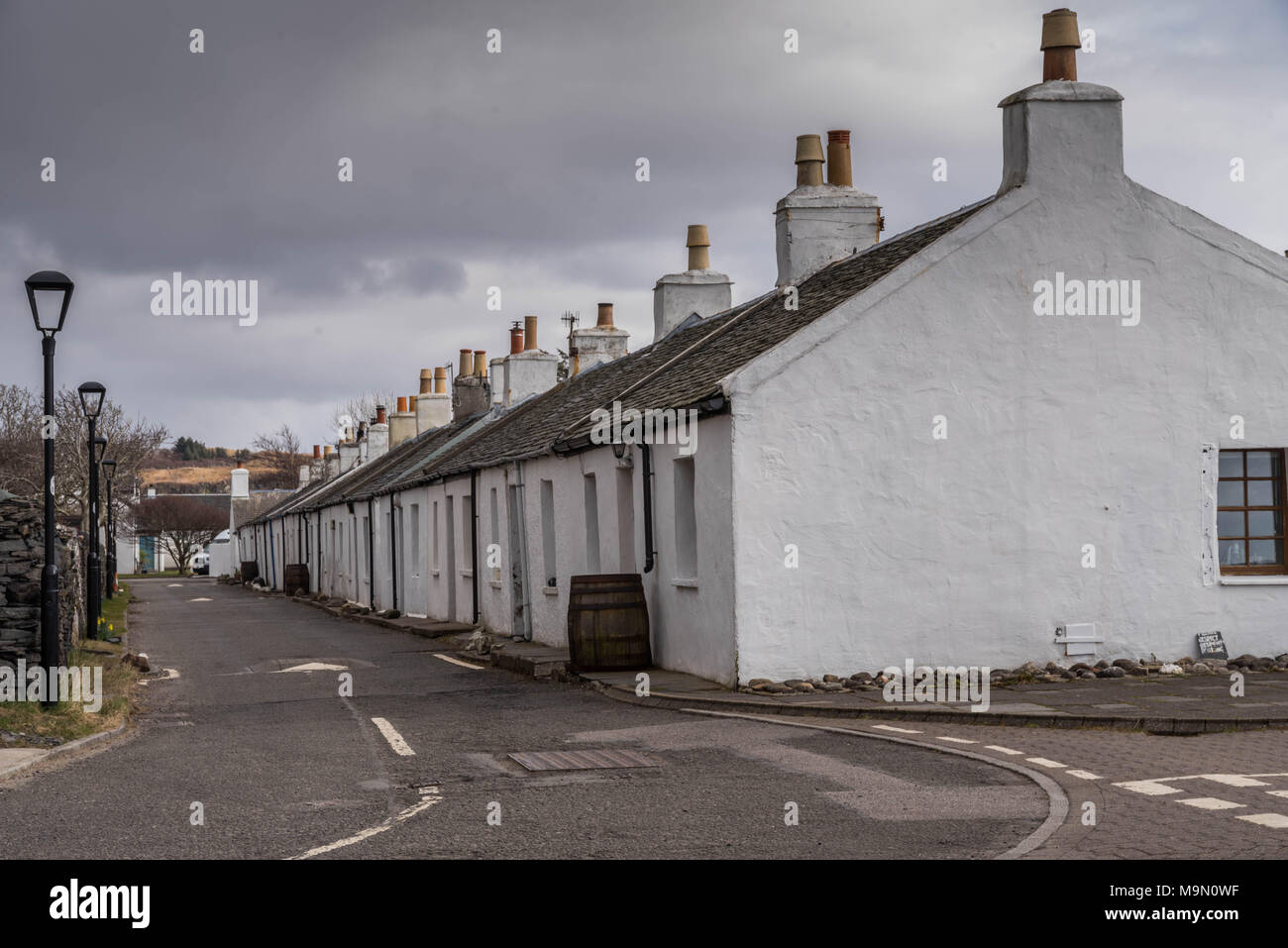 Village of Ellenabeich on Scottish Isle of Seil Stock Photo - Alamy