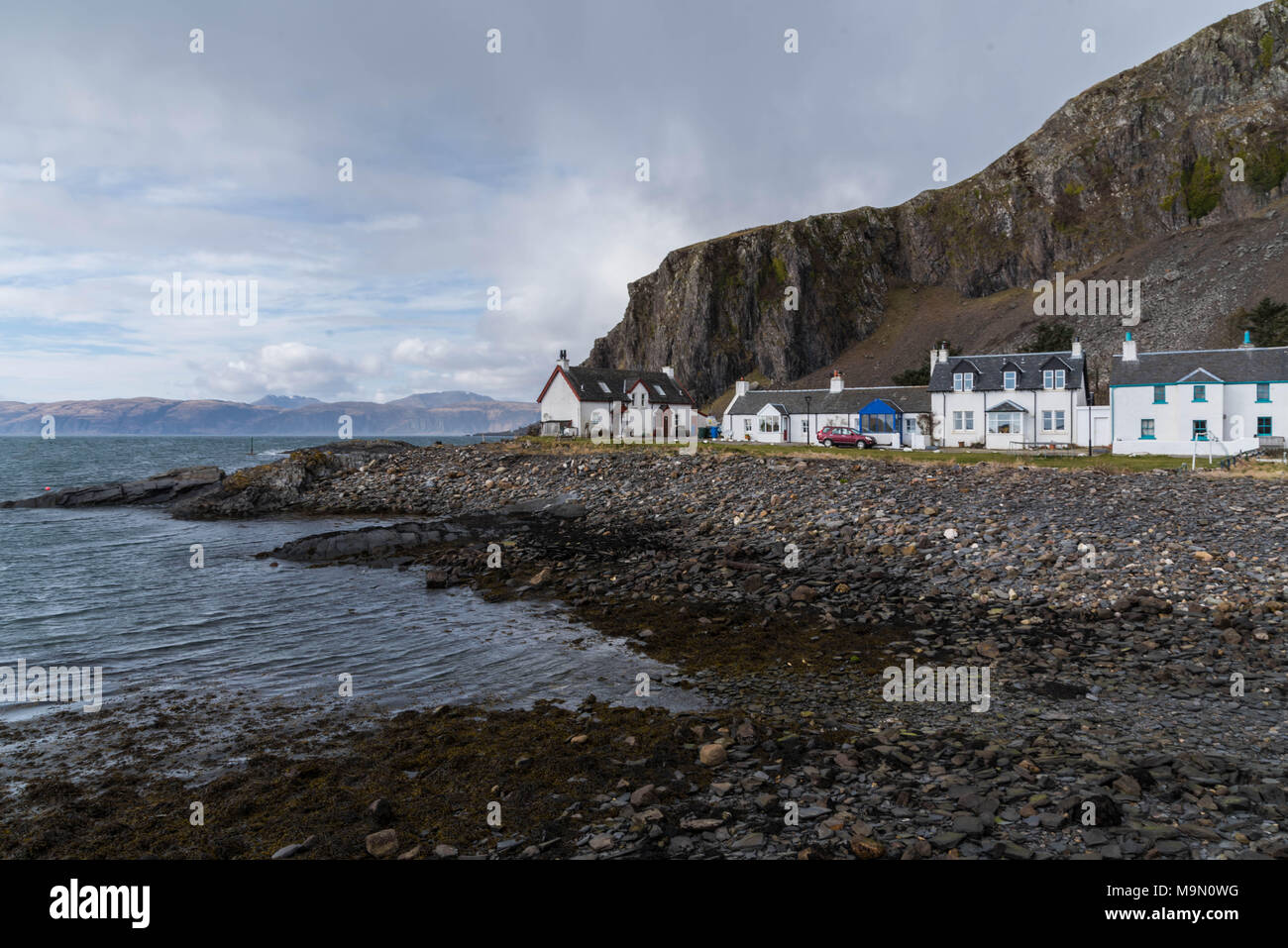 Village of Ellenabeich on Scottish Isle of Seil Stock Photo - Alamy