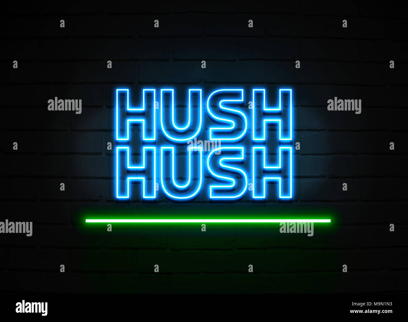 Hush signage hi-res stock photography and images - Alamy
