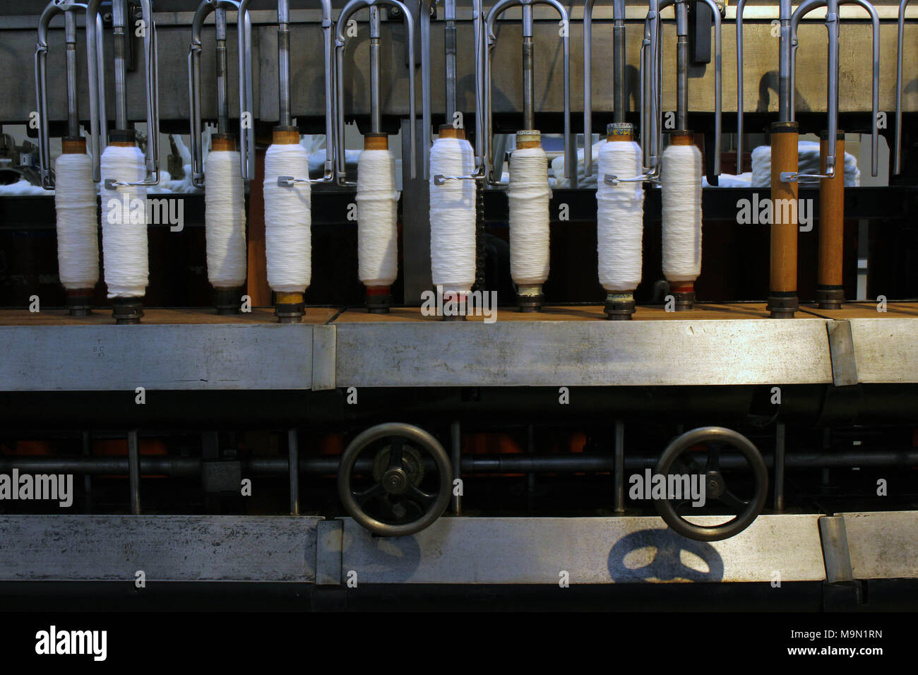 Modern weaving machine loom hi-res stock photography and images - Alamy