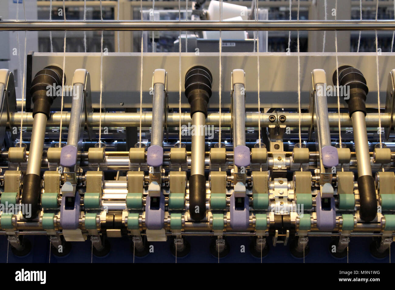 Translation: Toyota (formerly "Toyoda") started as a company producing ...