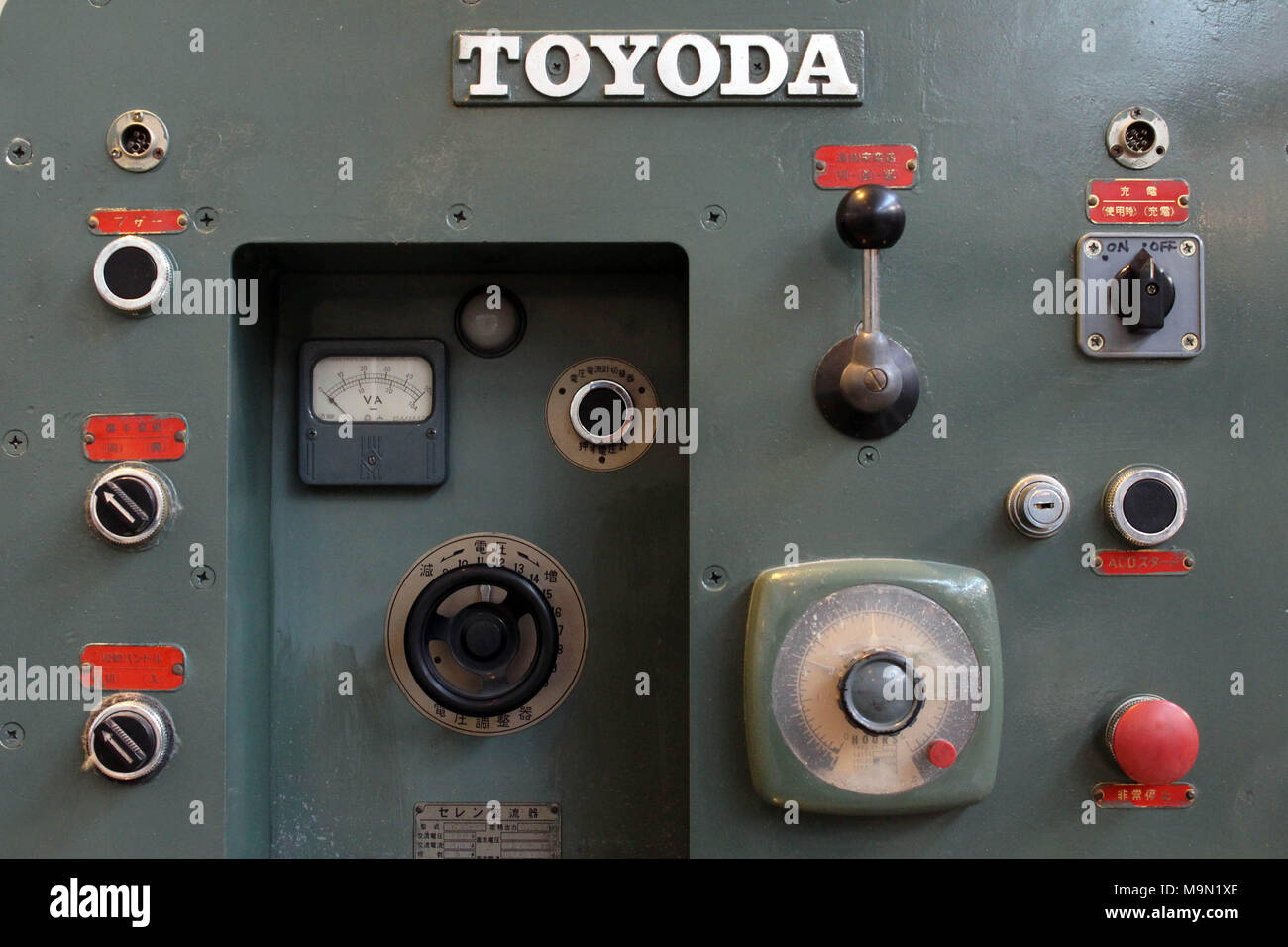 Translation: Toyota (formerly "Toyoda") started as a company producing ...
