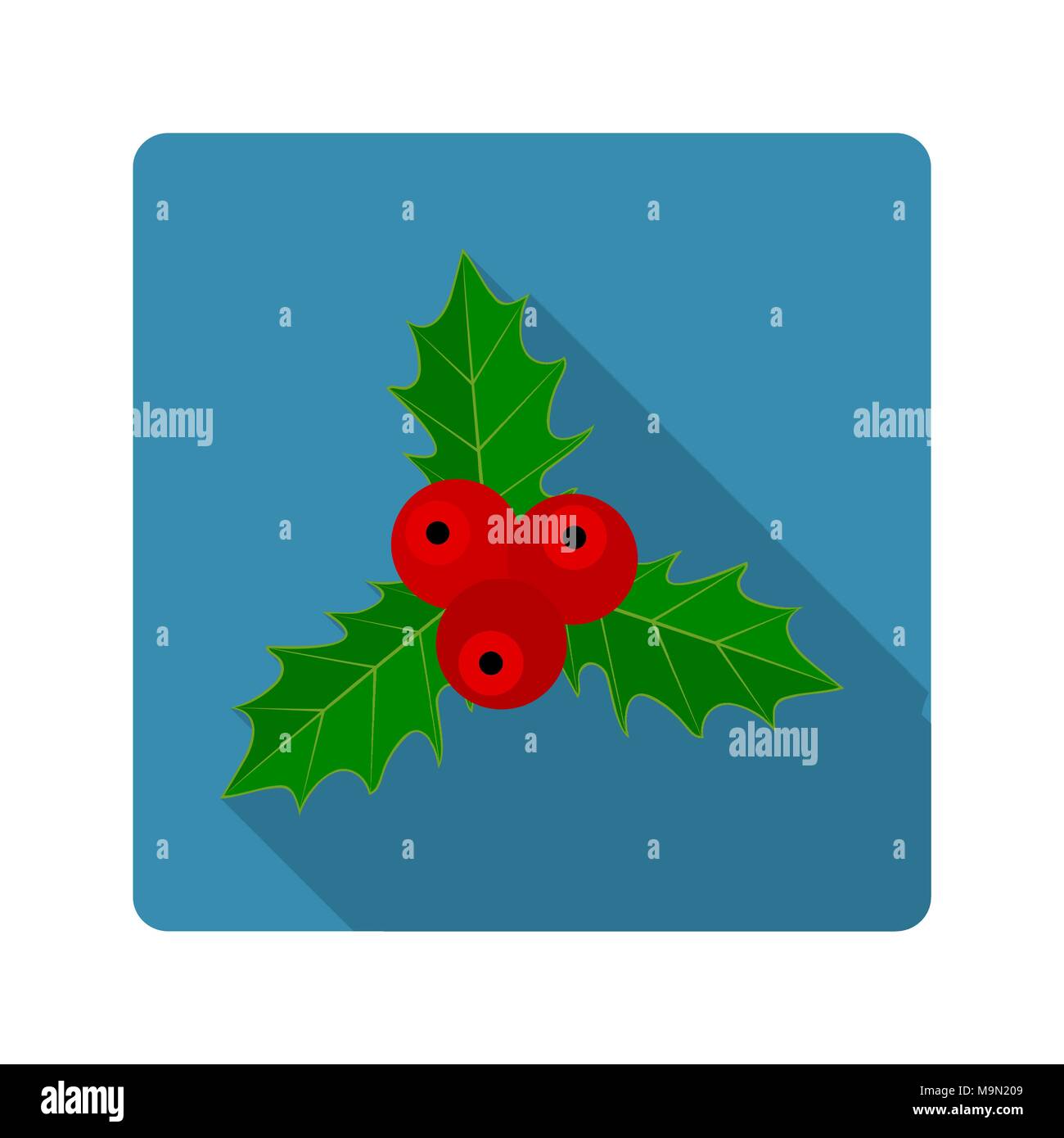 Flat design evergreen tree Stock Vector Images - Alamy