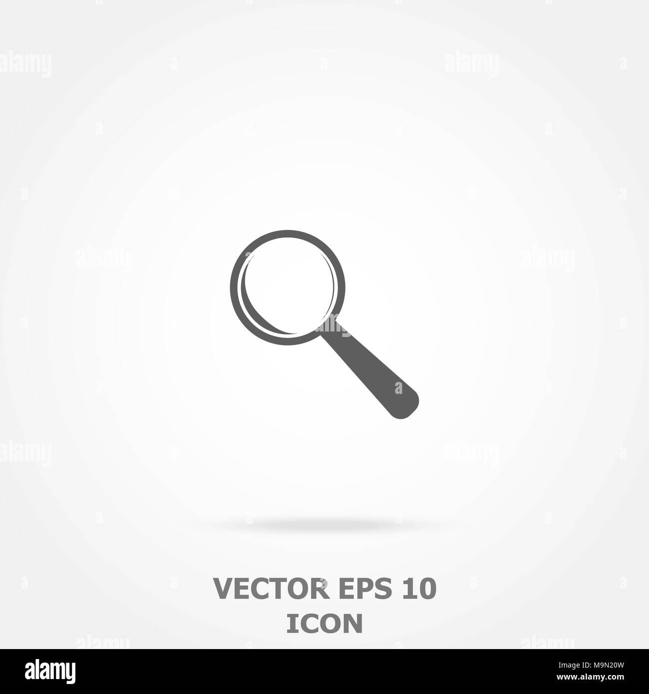 Review magnifier Stock Vector Images - Alamy