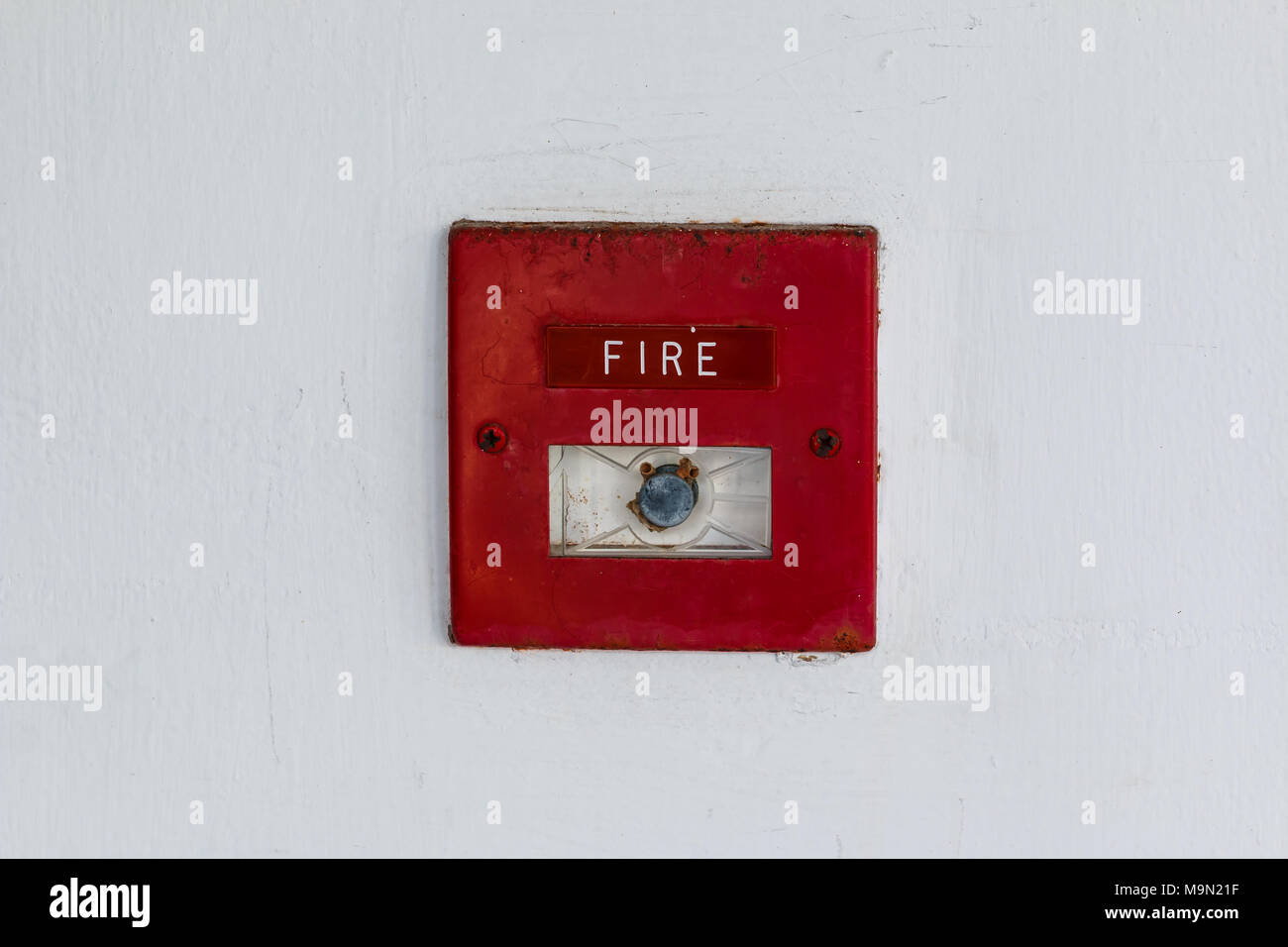 Old fire alarm system hi-res stock photography and images - Alamy