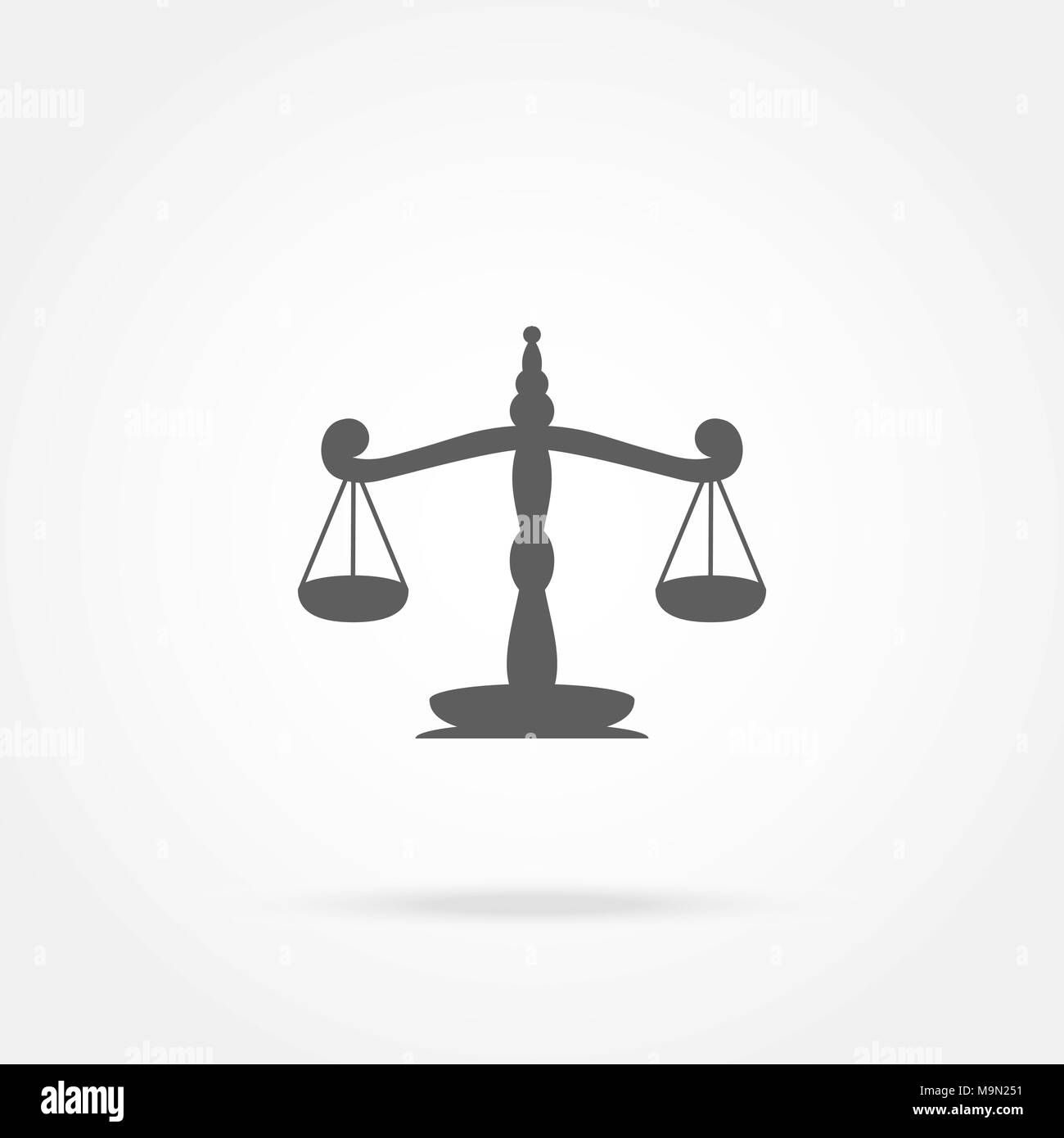 Scales of justice clipart Stock Vector Images - Alamy
