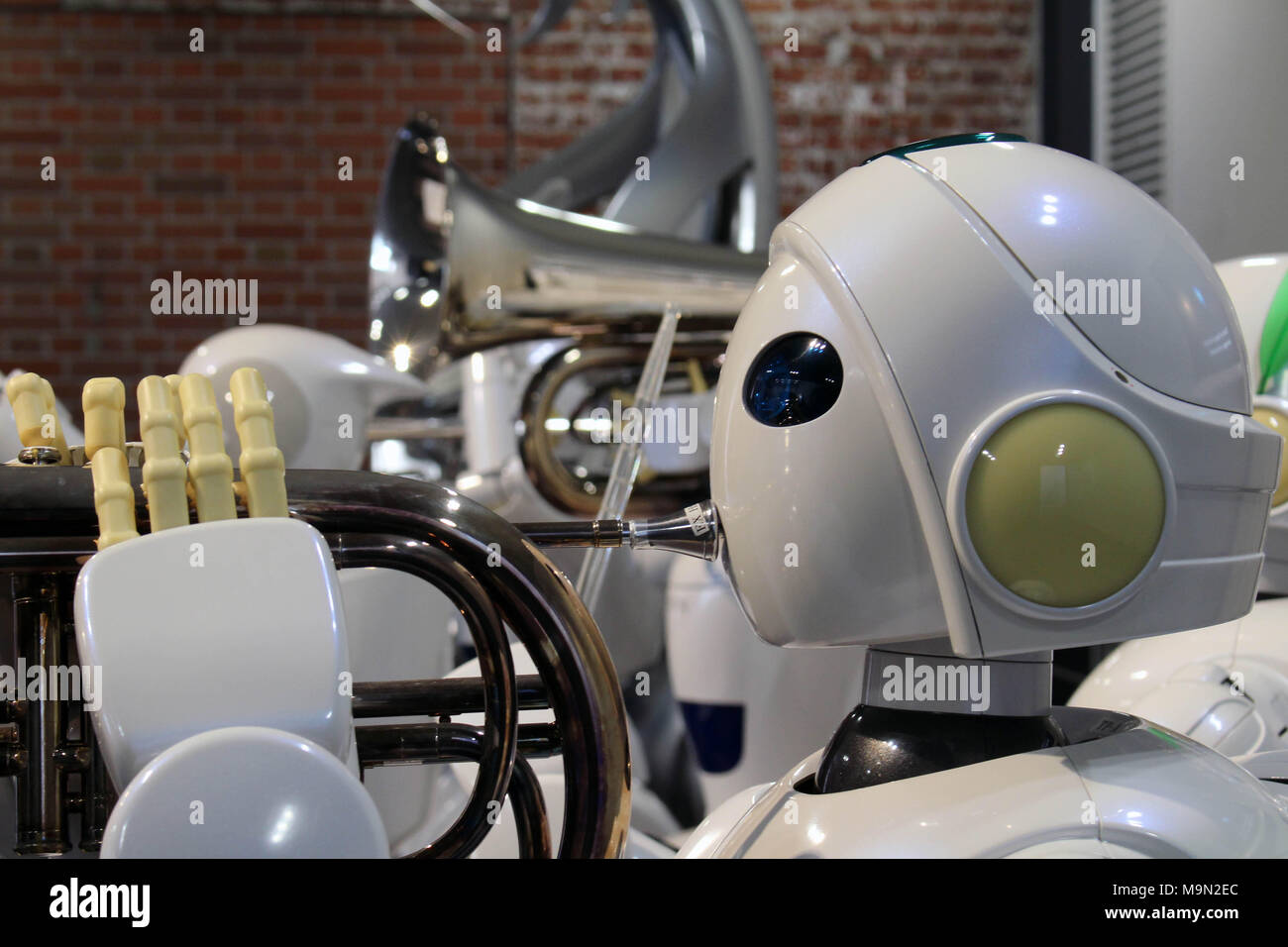 Other than cars, Toyota also develop humanoid robots, who even can play ...