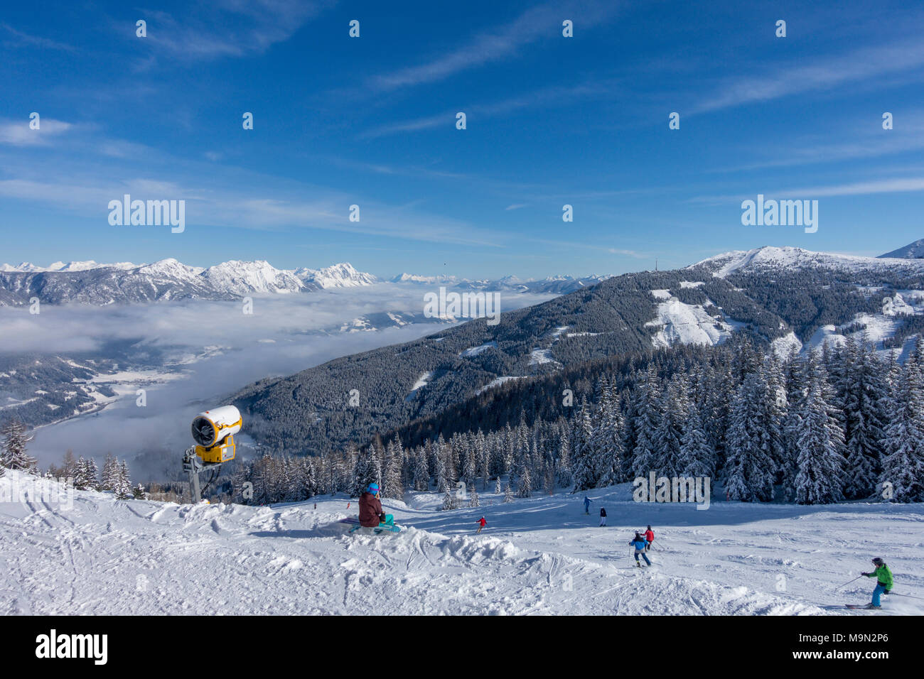 Ski area planai hi-res stock photography and images - Alamy