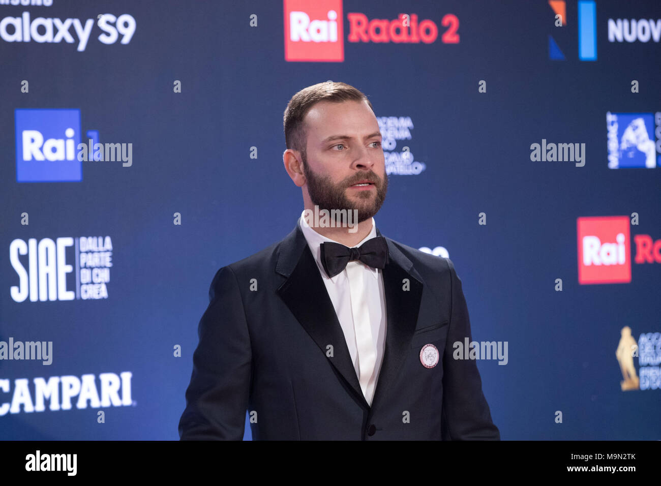 Red Carpet David di Donatello 2018 Stock Photo - Alamy