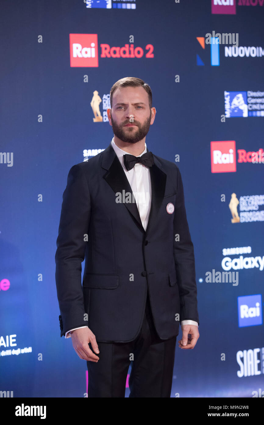 Red Carpet David di Donatello 2018 Stock Photo - Alamy