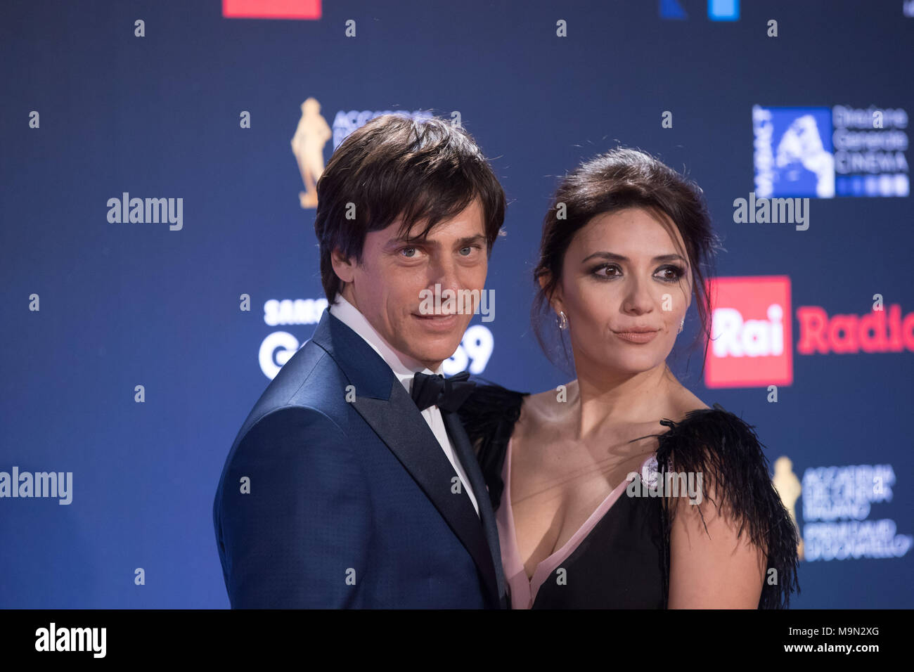 Red Carpet David di Donatello 2018 Stock Photo - Alamy