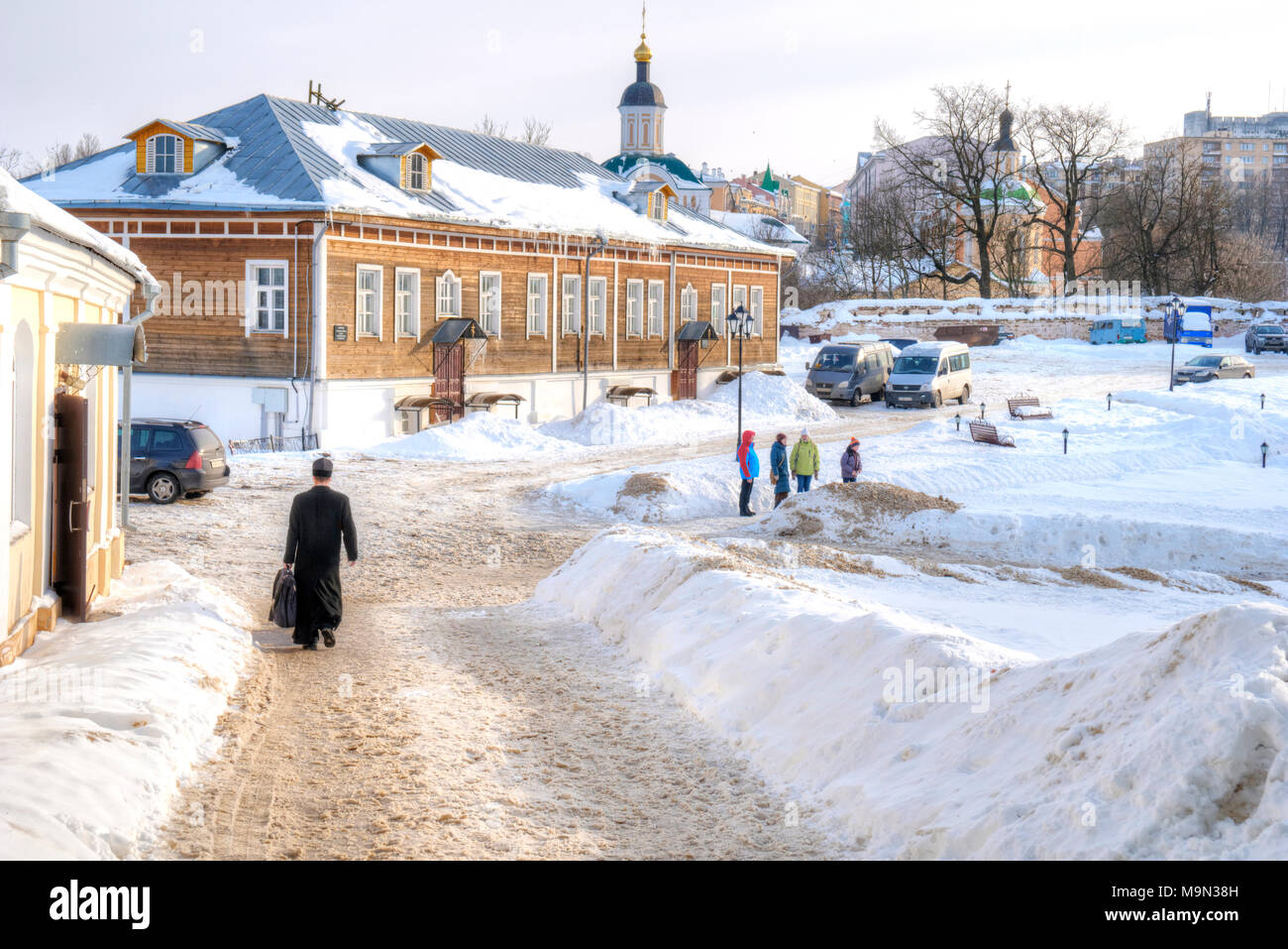 SMOLENSK, RUSSIA - March 08.2018: Diocesan children's home on the ...