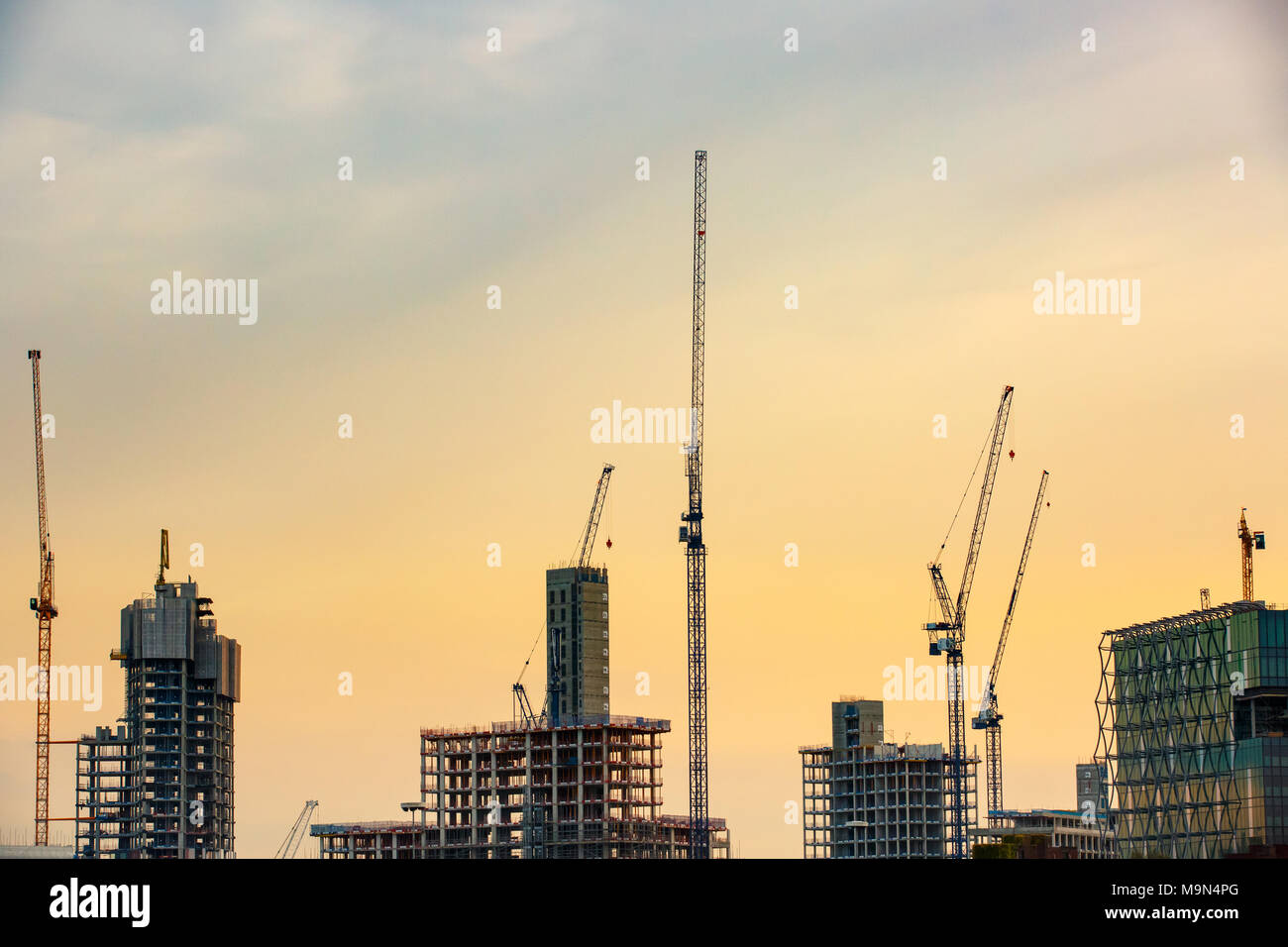 Building industry superstructure work building hi-res stock photography ...