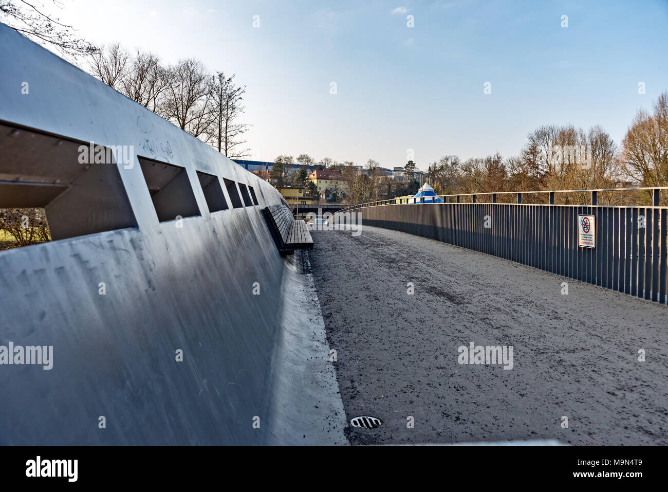 Bridge over saale river hi-res stock photography and images - Alamy