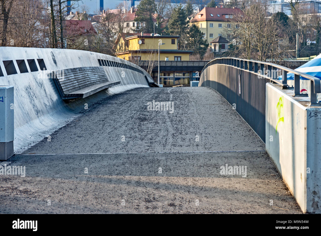 Bridge over saale river hi-res stock photography and images - Alamy