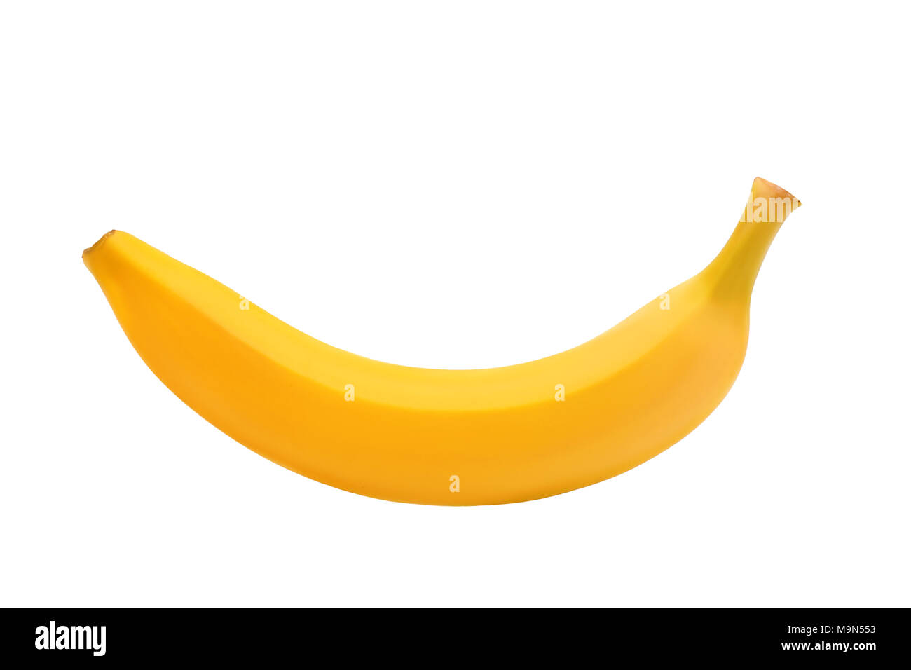 banana isolated on white background Stock Photo - Alamy