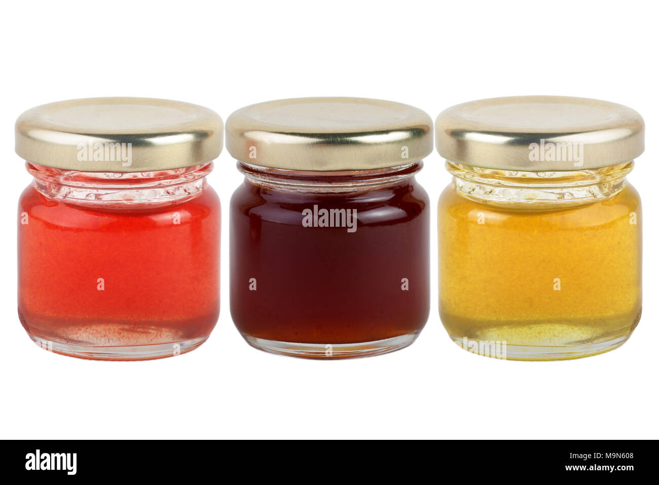 jar of jam isolated on a white background Stock Photo - Alamy