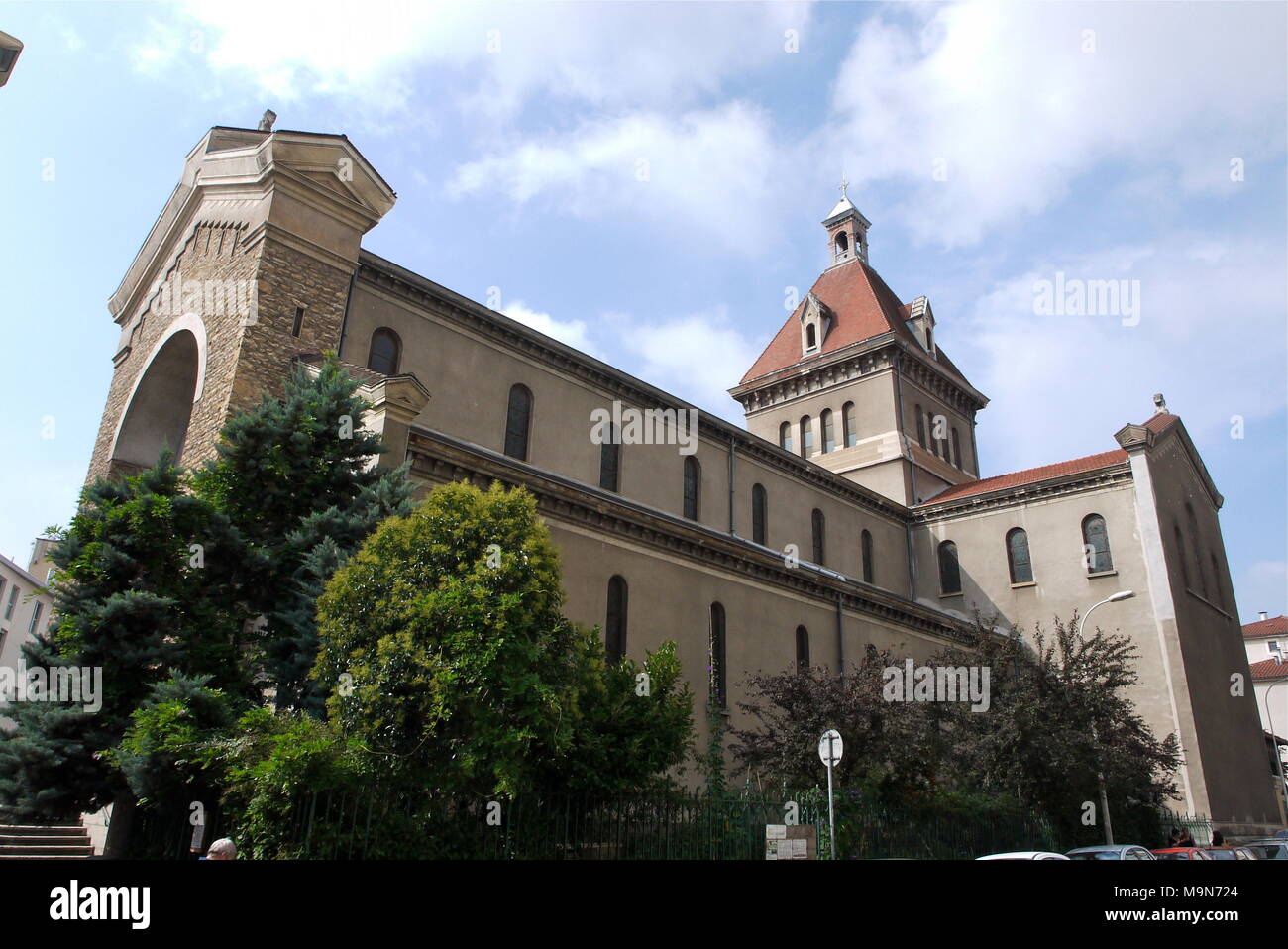 The Augustins church, Croix-Rousse, Lyon, France Stock Photo - Alamy