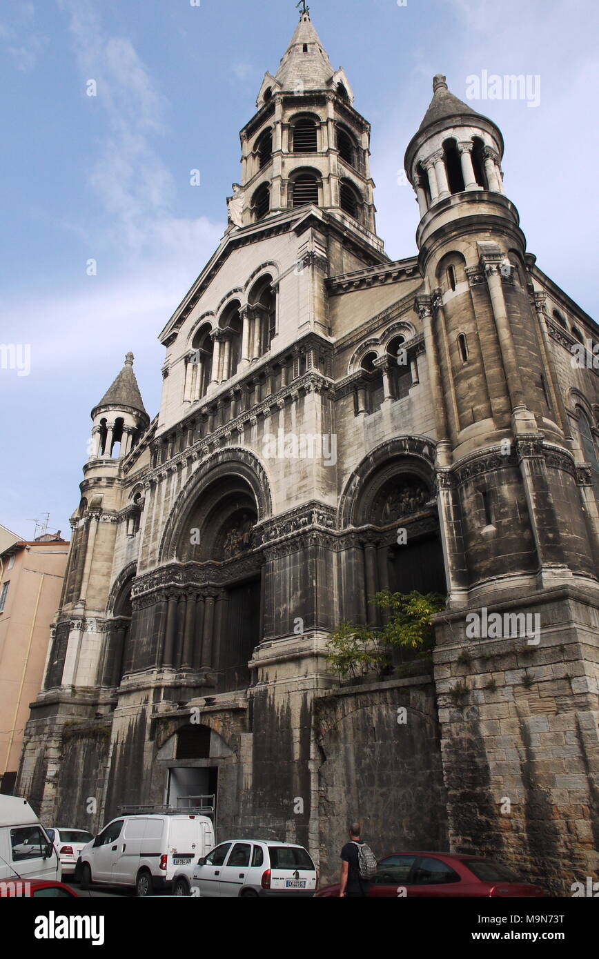 The Good Shepherd church, Croix-Rousse, Lyon, France Stock Photo - Alamy