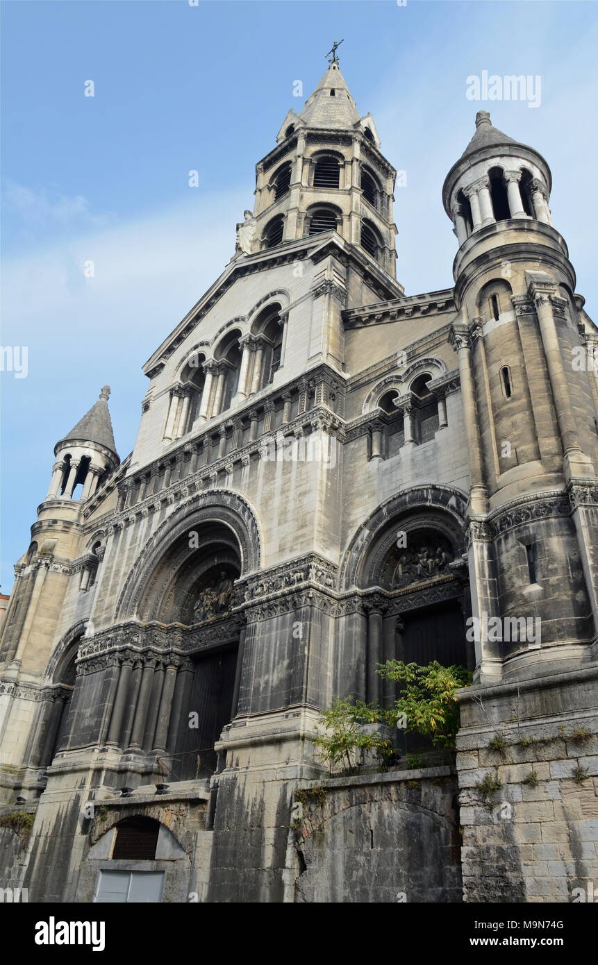 The Good Shepherd church, Croix-Rousse, Lyon, France Stock Photo - Alamy