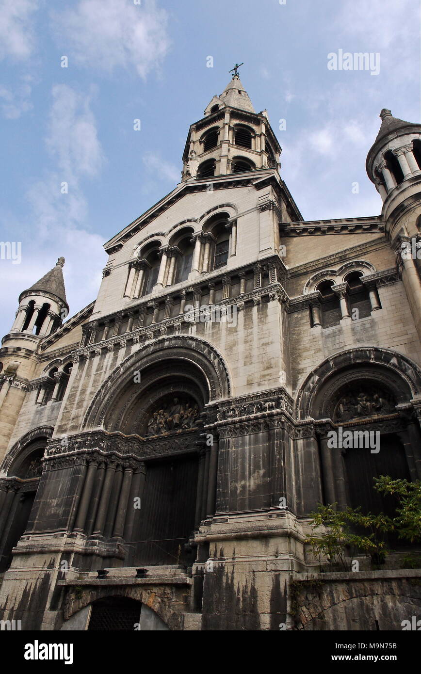 The Good Shepherd church, Croix-Rousse, Lyon, France Stock Photo - Alamy