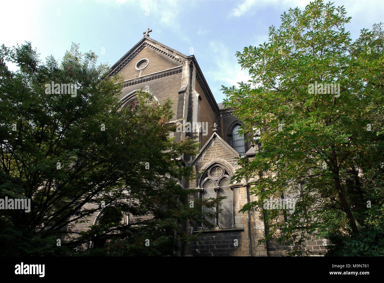 Saint-Bernard desacralized church, Croix-Rousse, Lyon, France Stock ...