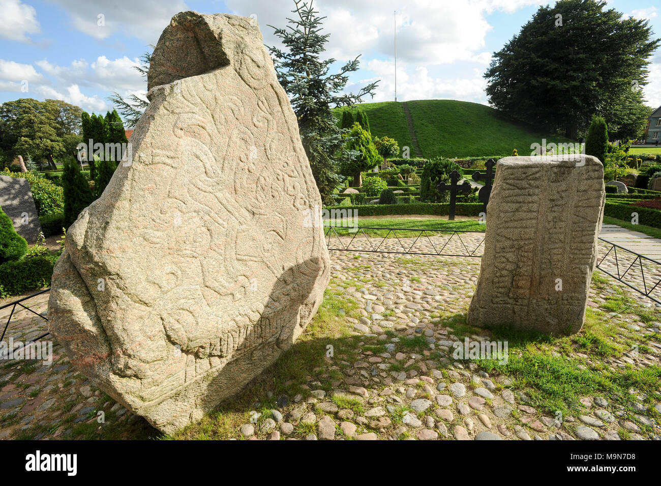 Jelling rune stone hi-res stock photography and images - Alamy