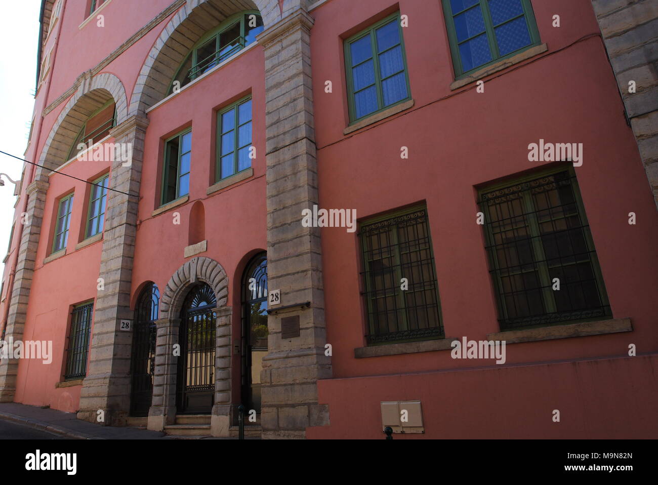 Remains of the Recollets Convent, Lyon, France Stock Photo - Alamy