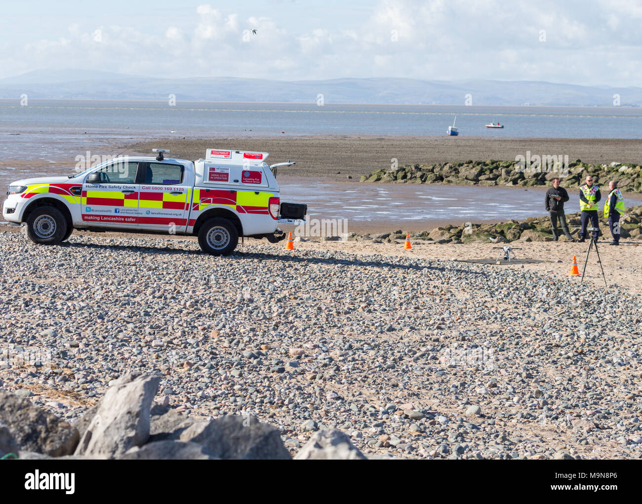 Lancashire fire service vehicle hi-res stock photography and images - Alamy