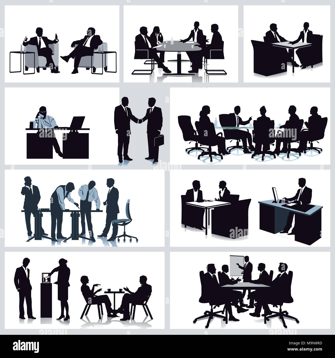 Office contract business Stock Vector Images - Alamy