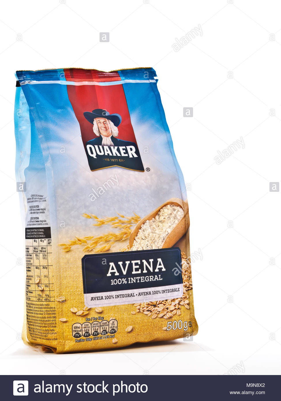 Quaker White Oats High Resolution Stock Photography and Images - Alamy