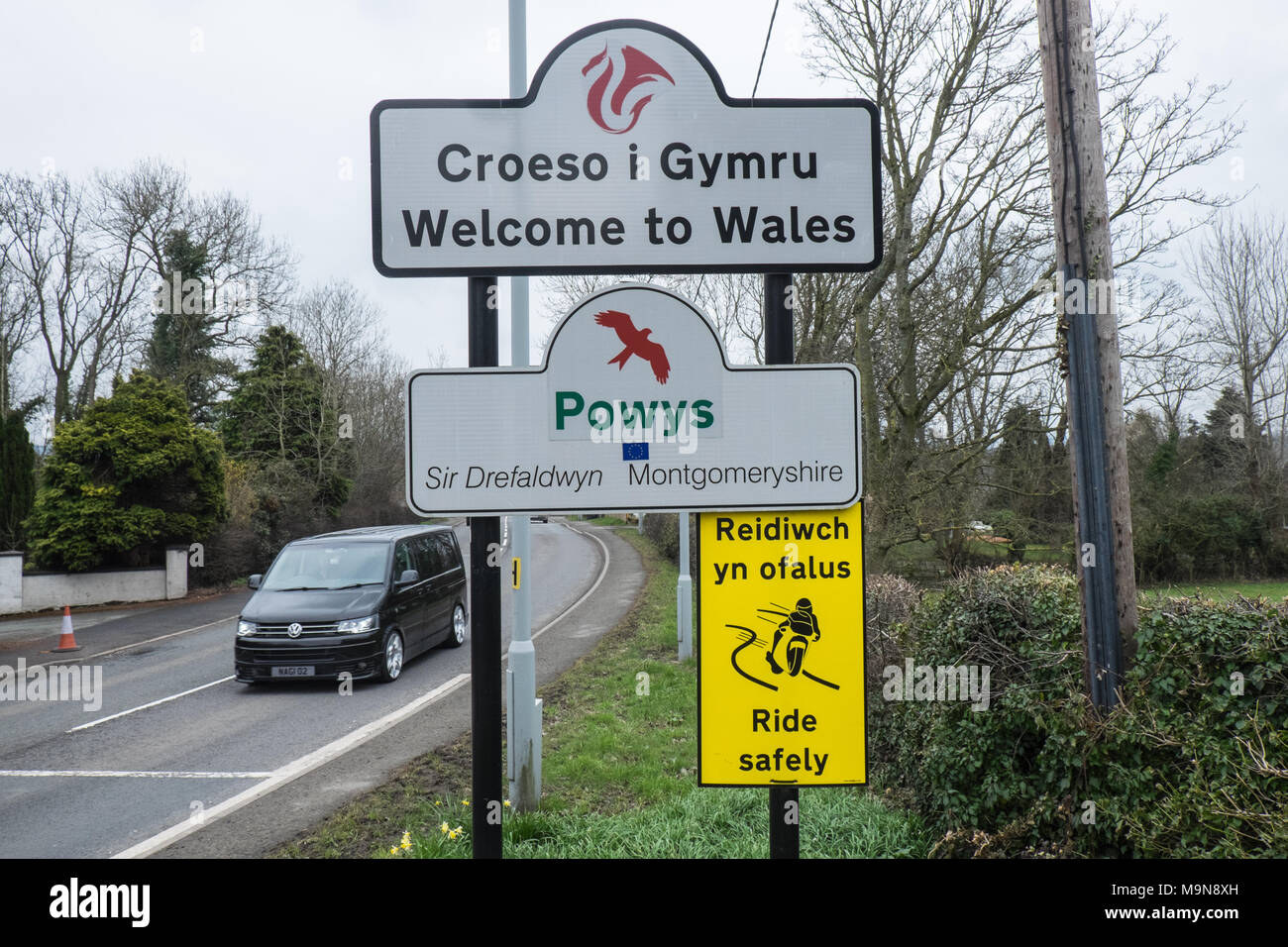 Croeso i gymru sign hi-res stock photography and images - Alamy