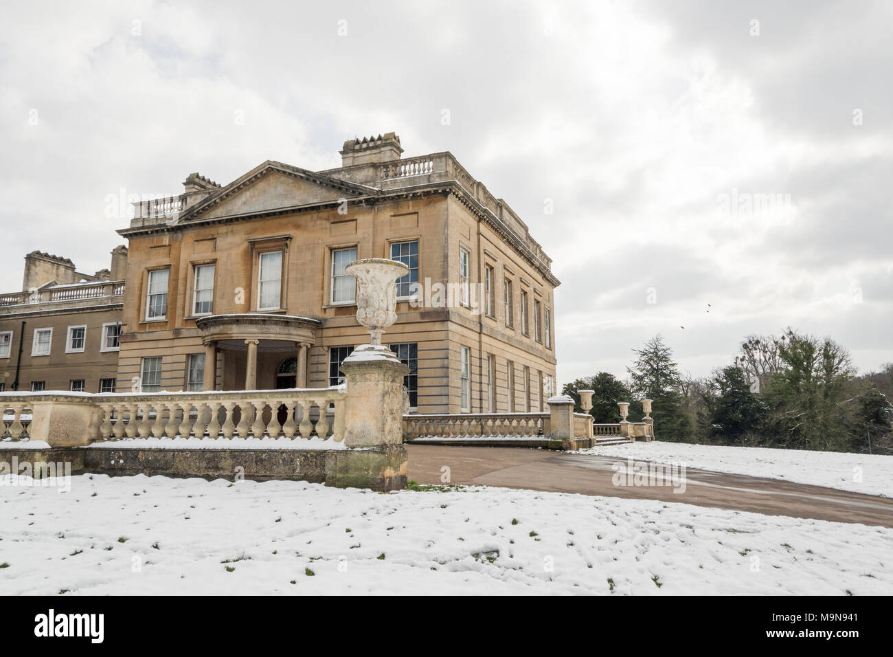 The 18th Century neoclassical Blaise Castle House, north Bristol ...