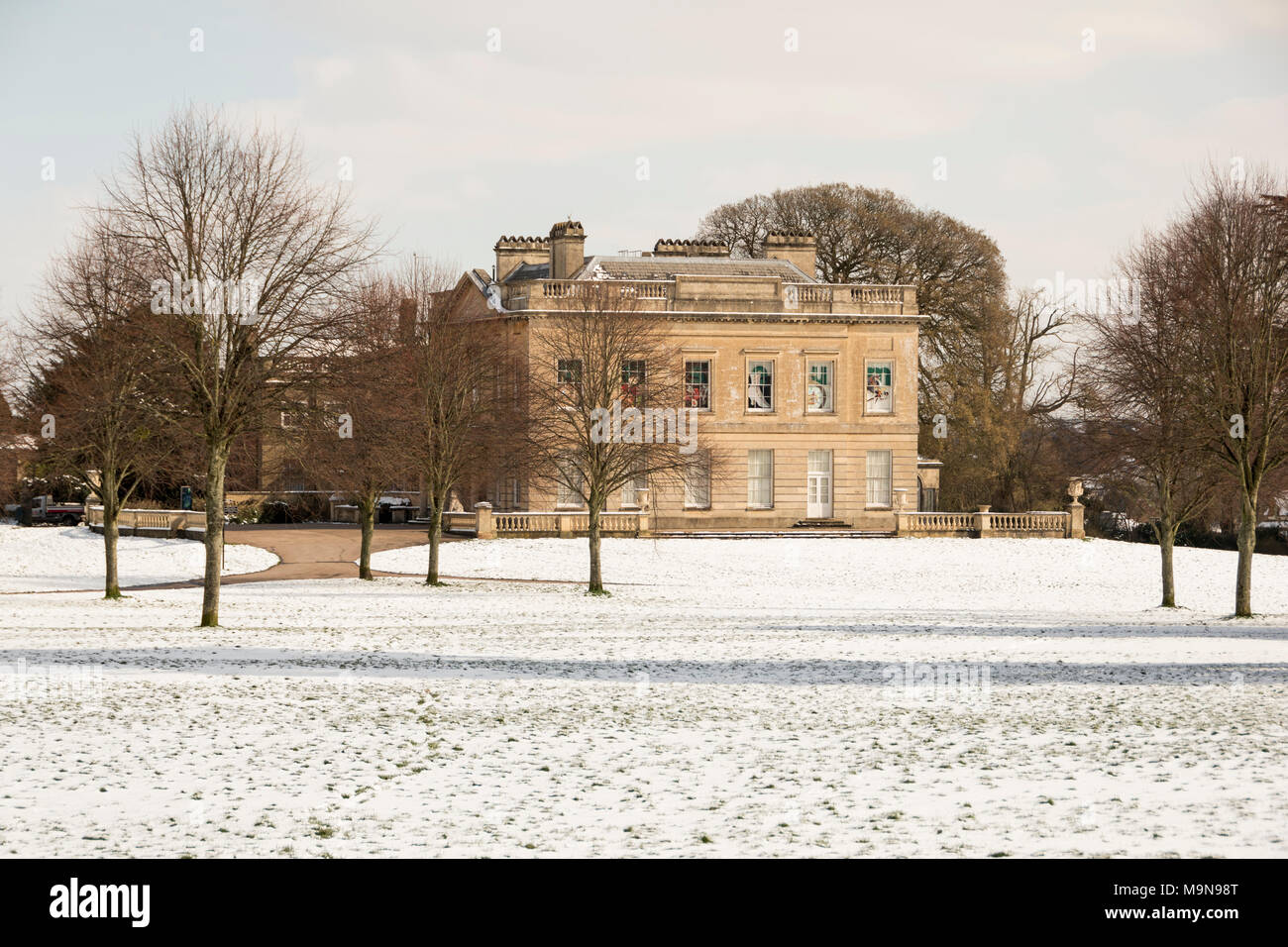 The 18th Century neoclassical Blaise Castle House, north Bristol ...