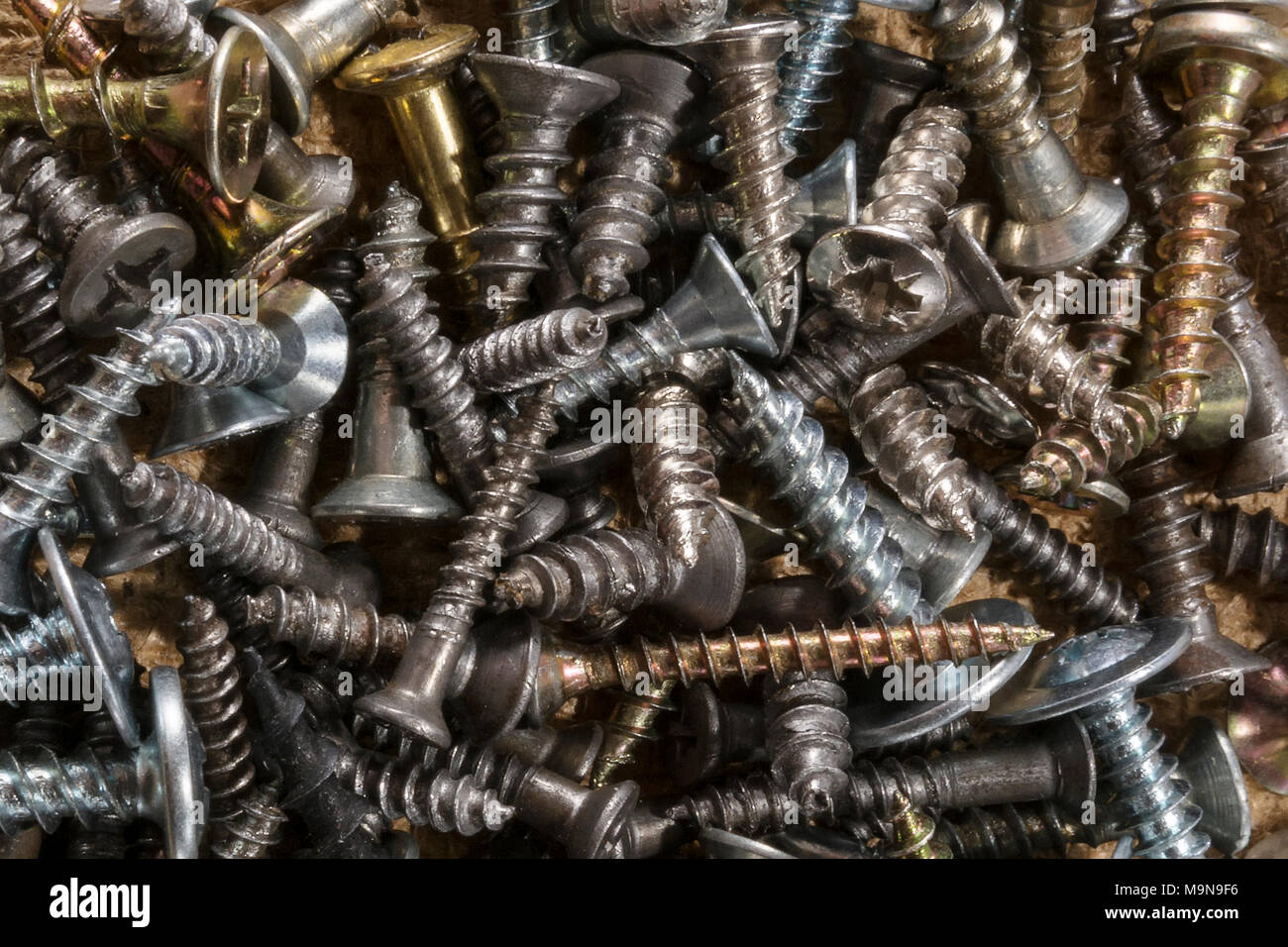 Screwsbackground hi-res stock photography and images - Alamy