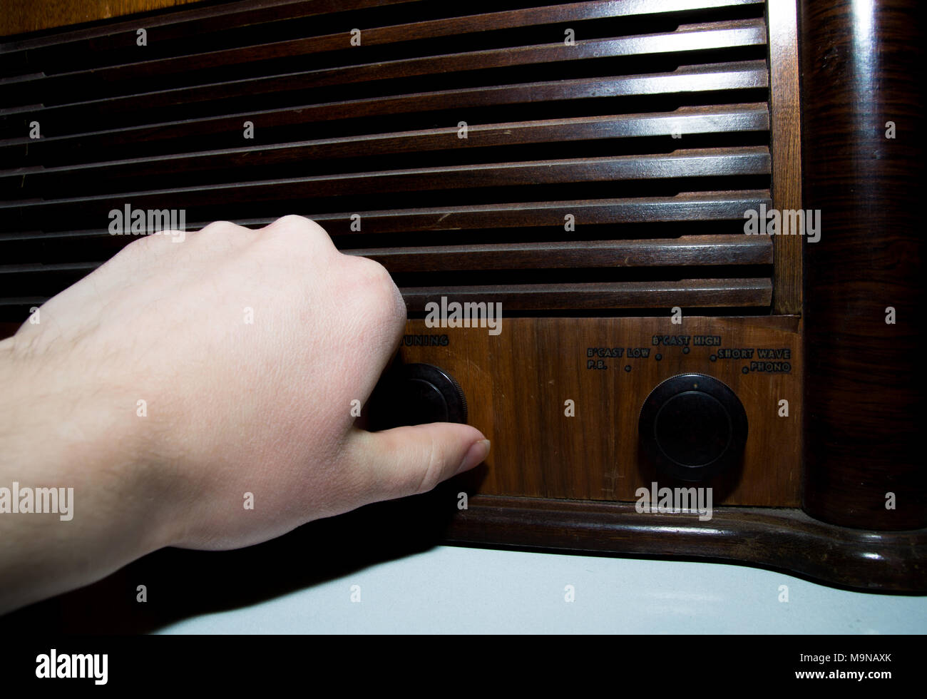1930s radio hi-res stock photography and images - Alamy
