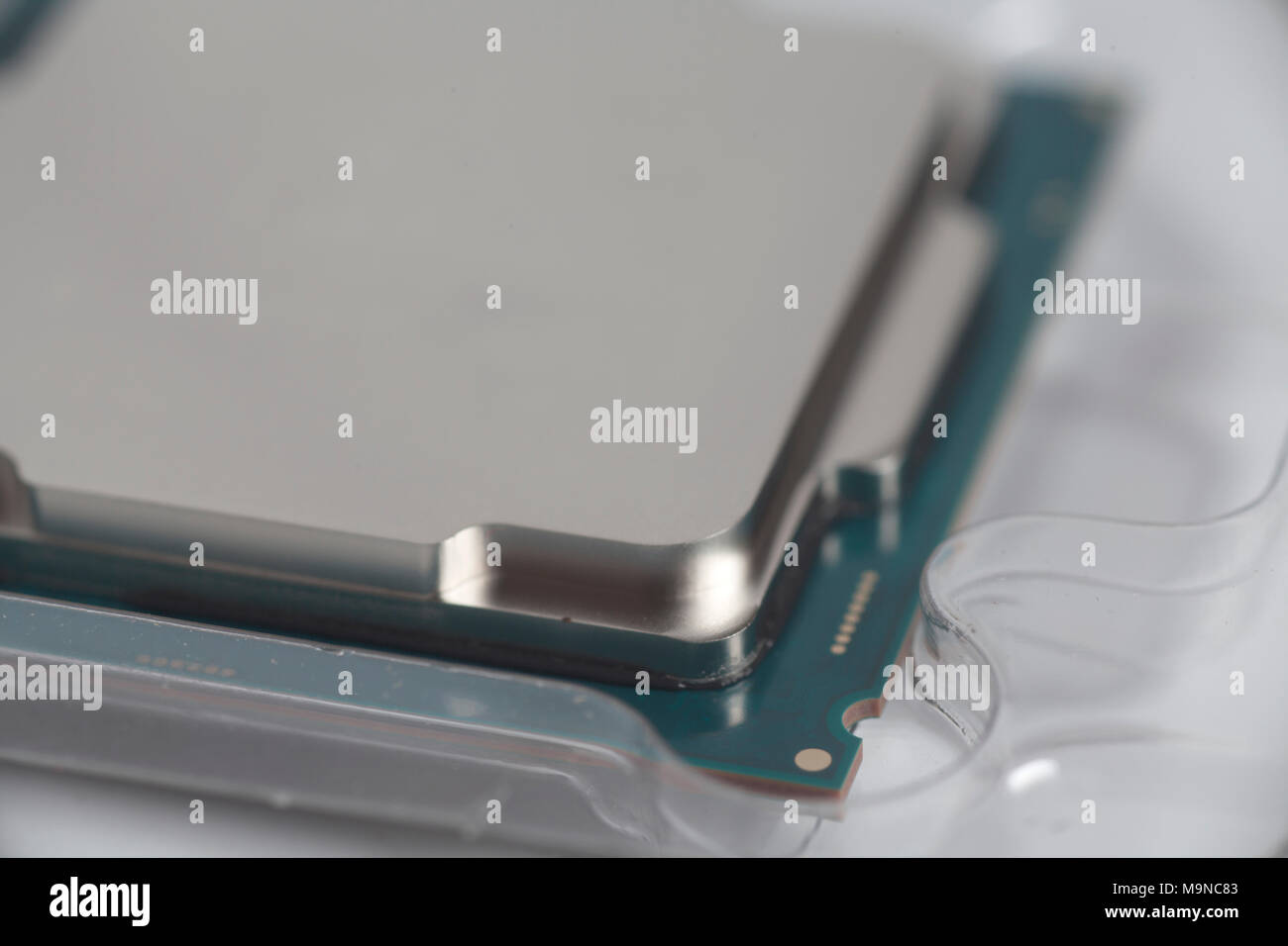 Central processing unit CPU microchip on white Stock Photo - Alamy