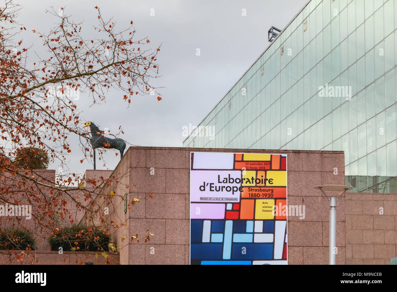 Strasbourg, France - December 28, 2017 : Architectural detail of the ...